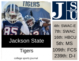2019 NCAA Division I College Football Team Previews: Jackson State ...